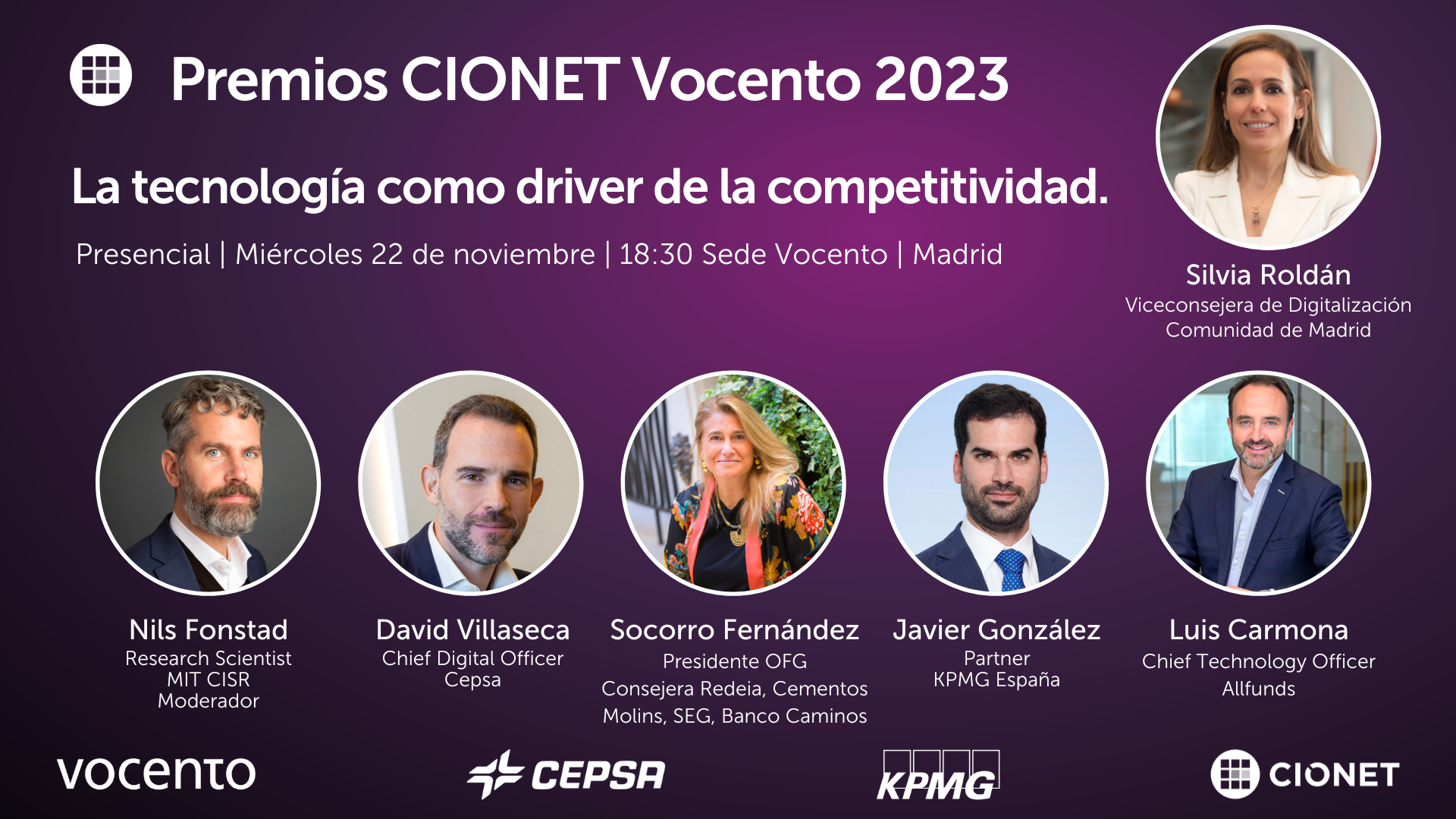 Premios CIONET VOCENTO 2023